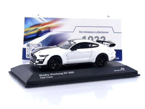 Motor city classics 1:43 Shelby Mustang GT500 Stripes Black White/Black STRIPESTYPE