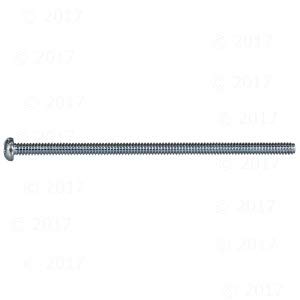 Hard-to-Find Fastener 014973236243 Combo Round Machine Screws, 6-32 x 3, Piece-100,Zinc