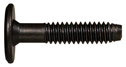 Hard-to-Find Fastener 014973445744 445744 Joint Connector Bolt, 1/4-20 x 1.57, Black, 10