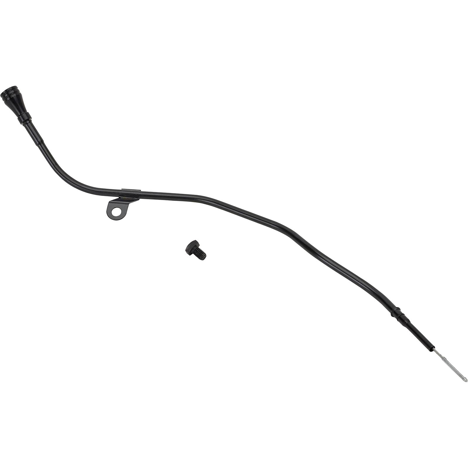 LS Oil Dipstick With Billet Aluminum Handle, Black Tube