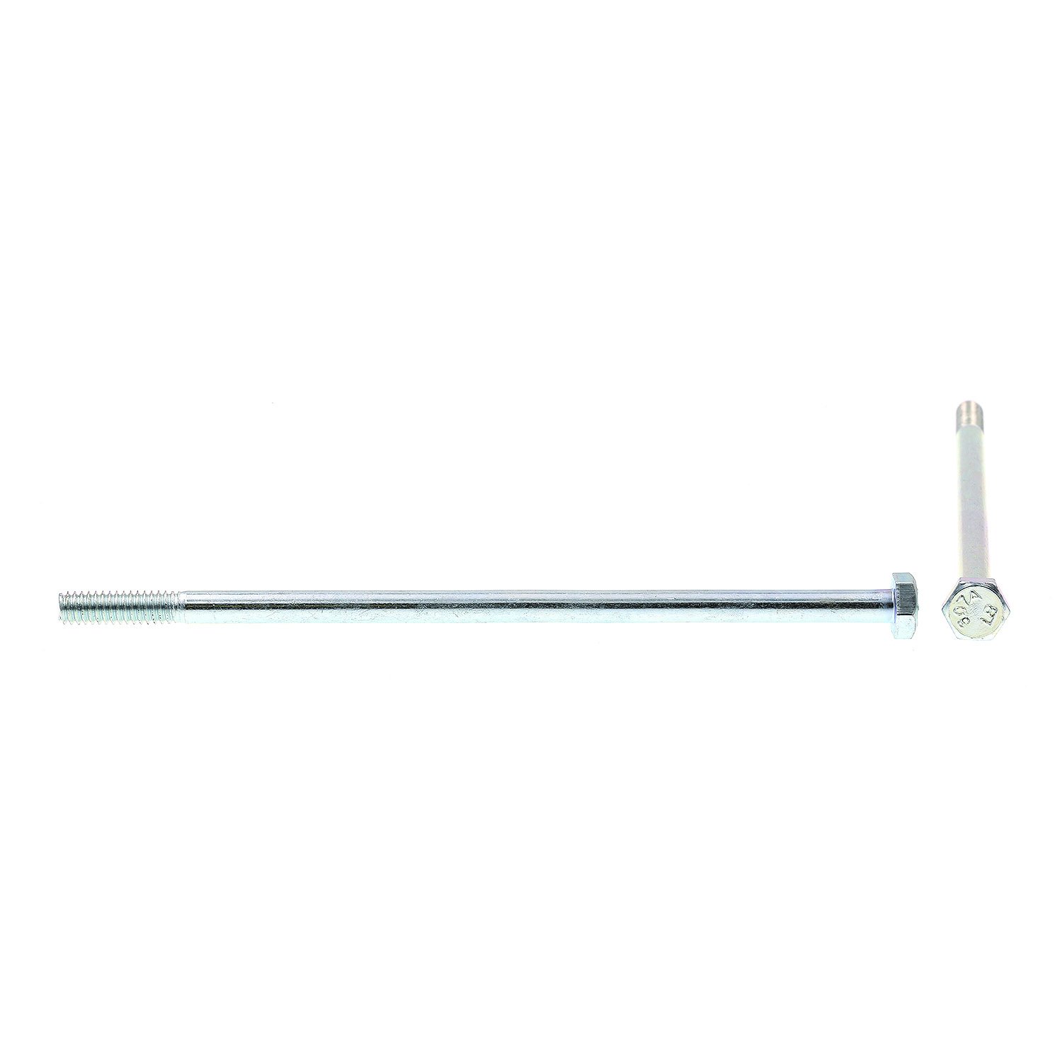 Prime-Line 9058783 Hex Bolts, 1/4 In.-20 X 6 In., A307 Grade A Zinc Plated Steel (25 Pack)