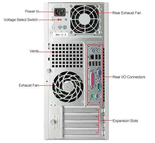 HP Compaq dc5700 Core 2 Duo 80GB HDD Desktop PC