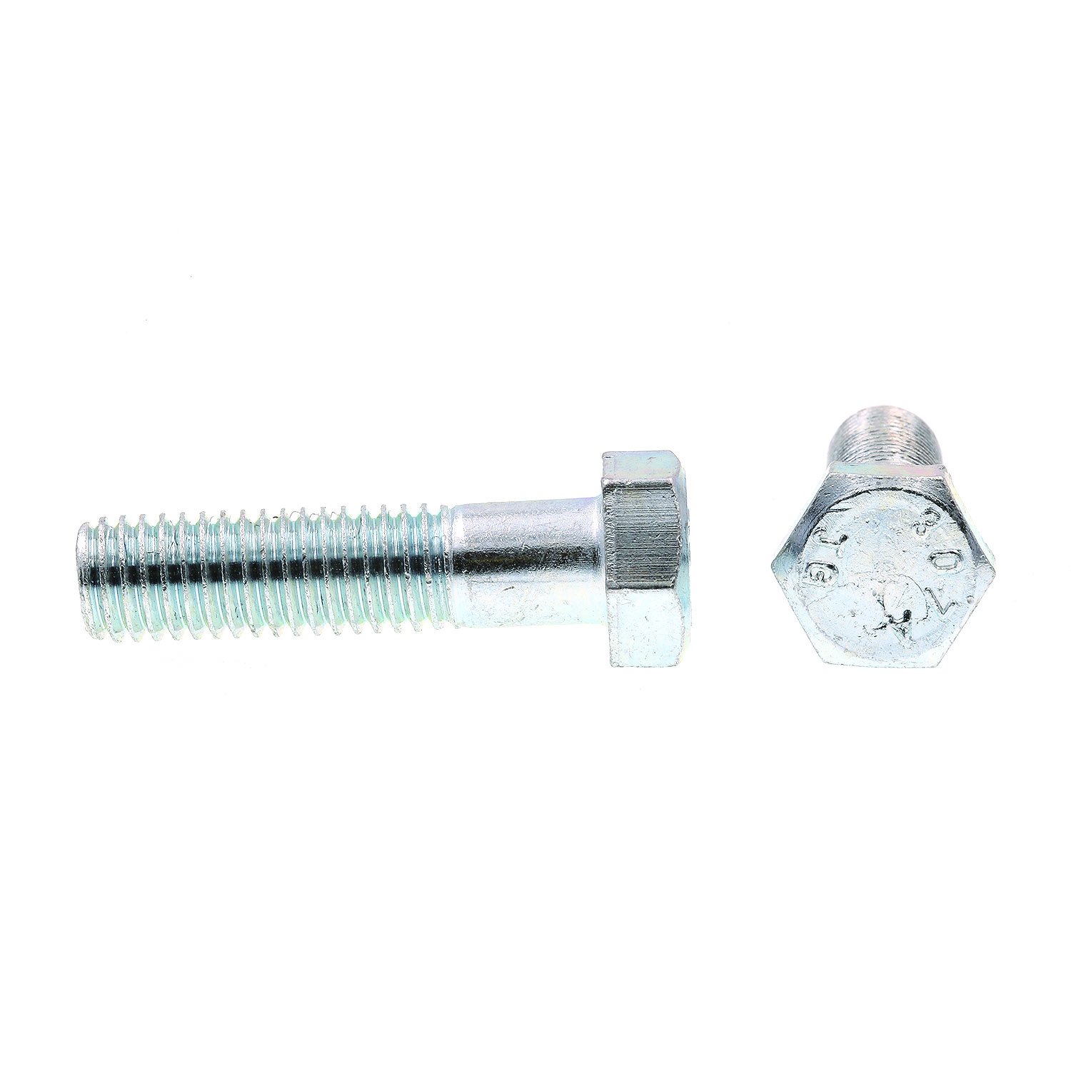 Prime-Line 9060455 Hex Bolts, 1/2 In.-13 X 2 In., A307 Grade A Zinc Plated Steel (25 Pack)