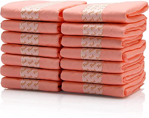 Extra Large Super-Absorbent Contoured Hospital Style Pad Liners - 7"X14" - Maternity Pads- Incontinence Liners (20)