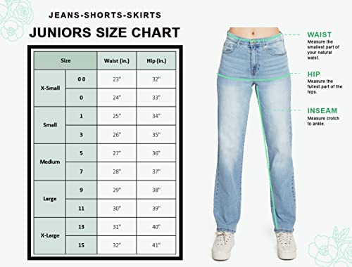 Celebrity Pink Women's Juniors Mid Waist Stretchy Denim Jegging Skinnys (Medium Denim, 7)