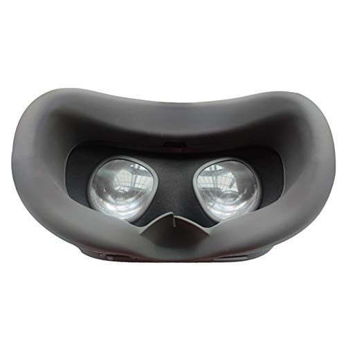 GEZICHTA Soft Silicone Thumb Stick Cover Grip Link Cable for Oculus Quest VR Headset