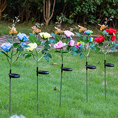lynn LED Solar Garden Light Outdoor Pathway,Lamp for Home Yard Landscape Decoration