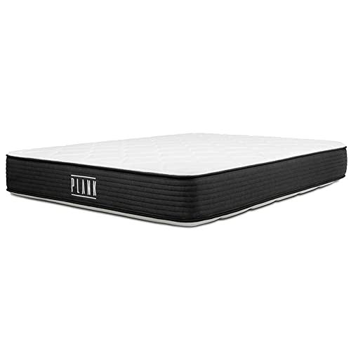 Brooklyn Bedding Plank 11-Inch Two-Sided Firm Mattress with Cooling Top, Queen