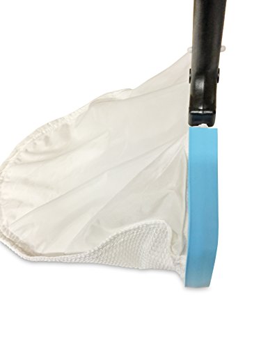 Bucket Lidz Triluca Pool Skimmer – Fine Mesh Net for Sand, Silt, Pet Hair, & Leaves – Great for Decorative Koi Ponds, Hot Tubs, and Pools