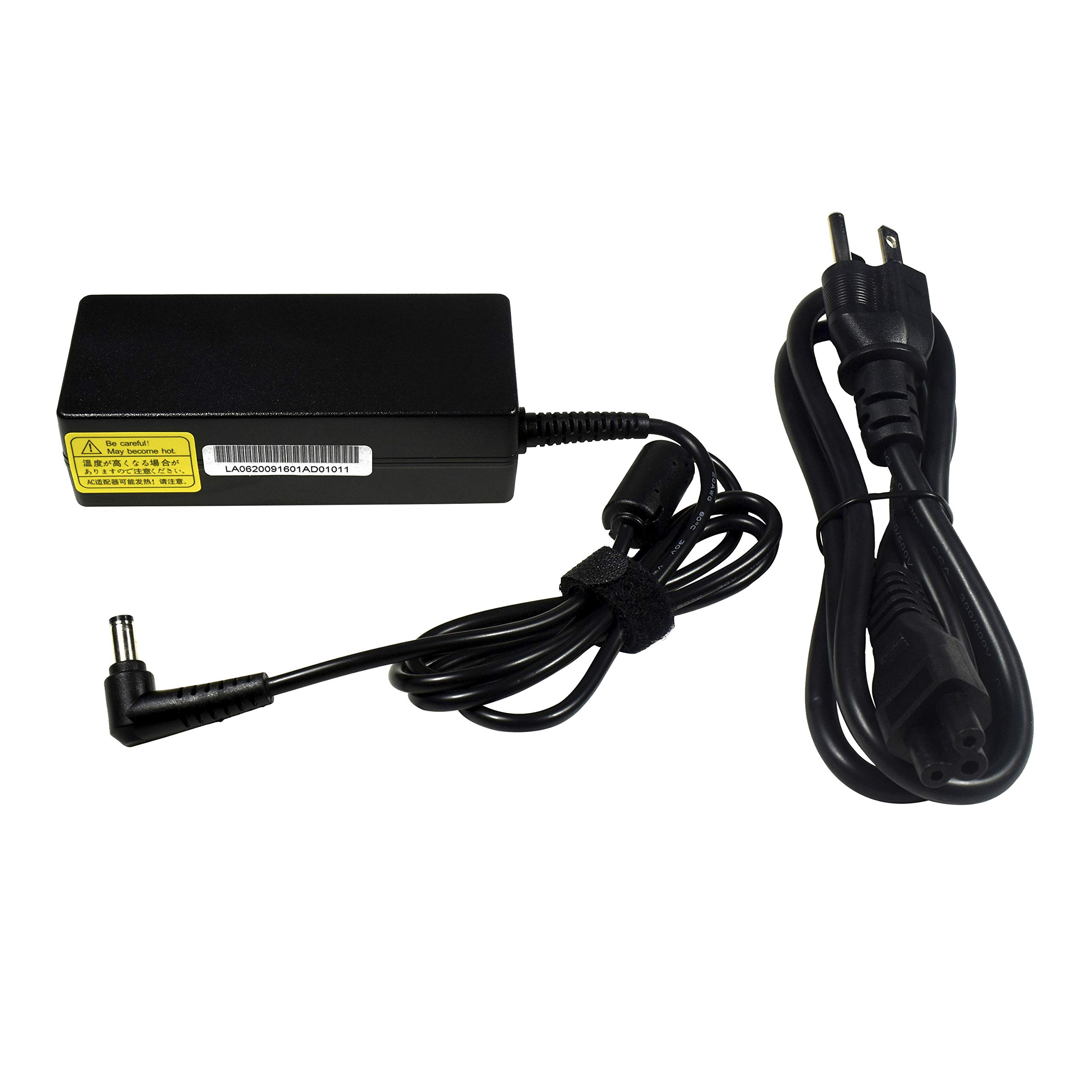 HQRP 24V AC Adapter Compatible with Harman Kardon TNUA2402703 SB26 Advanced Soundbar with Bluetooth and Powered Subwoofer Speaker System Power Supply PSU Cord Adaptor + Euro Plug Adapter