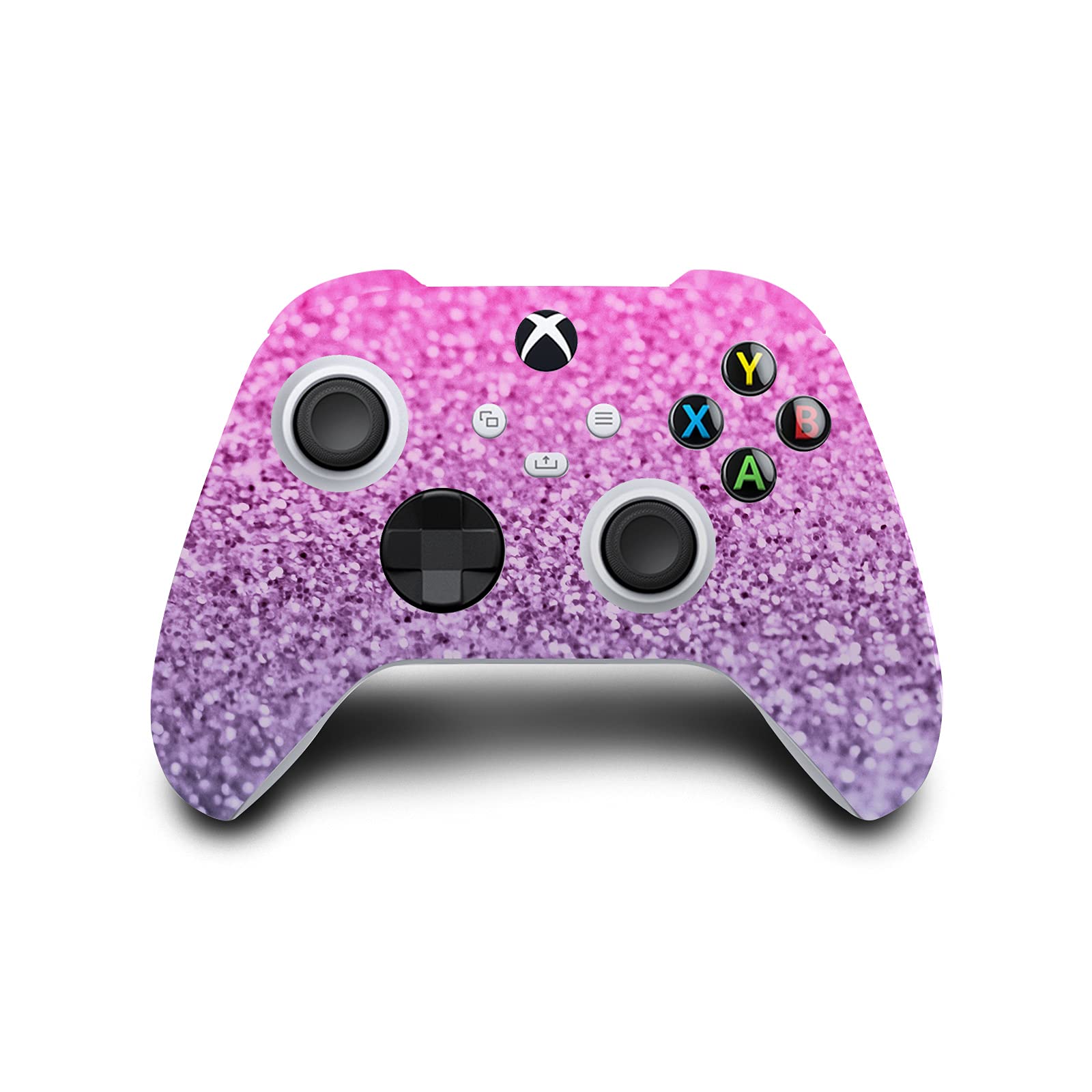 Head Case Designs Officially Licensed Monika Strigel Lavender Pink Art Mix Vinyl Sticker Gaming Skin Decal Cover Compatible With Xbox Series S Console and Controller Bundle