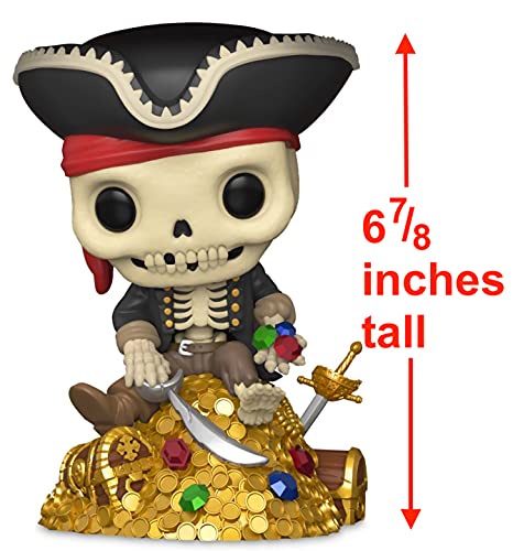 Funko 48889 Pop! Disney: Pirates of The Caribbean - Treasure Skeleton (Special Edition) #783