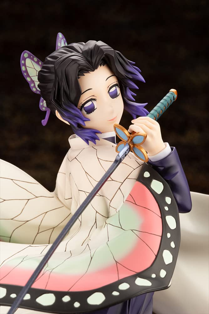 Kotobukiya Demon Slayer: Kimetsu no Yaiba; Shinobu Kocho ArtFX J Statue, Multicolor