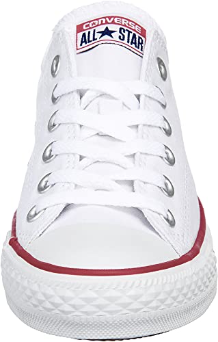 Converse Unisex Chuck Taylor All Star Low Top Optical White Sneakers - 5 B(M) US Women / 3 D(M) US Men