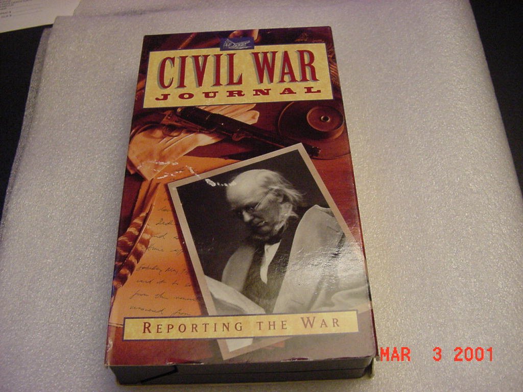 VHS Tape Video Of A &E CIVIL WAR JOURNAL Destiny at Fort Sumter