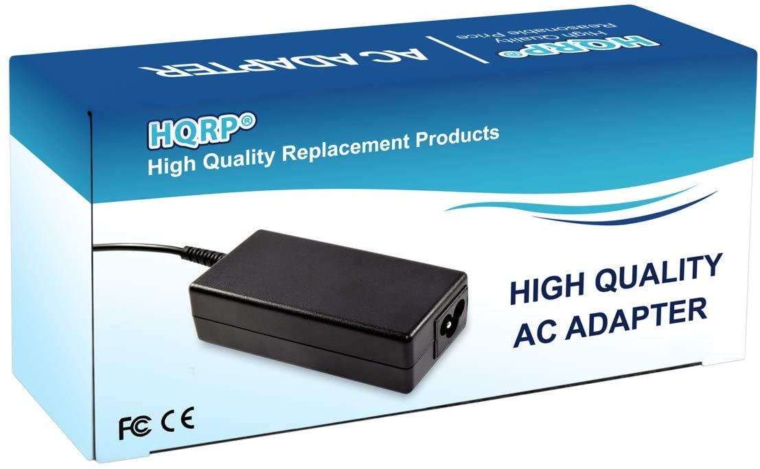 HQRP AC Power Adapter Compatible with Intel NUC Kit D34010WYK / D54250WYK, Adaptor Power Supply Cord