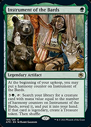 Magic: the Gathering - Instrument of The Bards (190) - Foil - Adventures in The Forgotten Realms