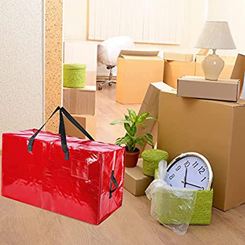 BOICXM Large Quilt Storage Bag, Foldable Blanket Storage Organizers with Sturdy Zippers and Durable Handles,for Comforters, Blankets, Clothes, Quilts and Towels