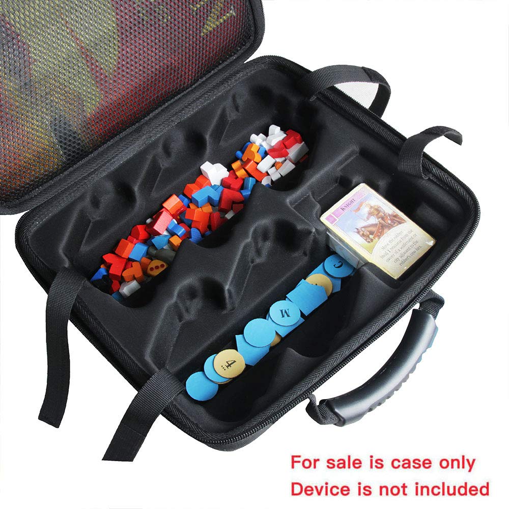 Hermitshell Hard Travel Case for Catan The Board Game + Catan Expansion - Seafarers / 5-6 Player/Cities & Knights (Not Including Cards)