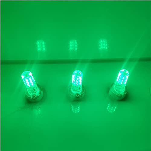 Best to Buy (8-Pack) Brightest 2-Watt G4 LED Bulb 12V AC/DC, 24 SMD 3014 LED, 2W Green Blue Red Color (Jc10 Bi-pin 10-13W Replacement) (Green) (Green)