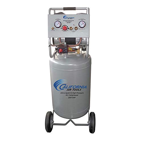 California Air Tools CAT-20015HPAD Ultra Quiet & Oil-Free 1.5 hp, 20 gallon 175 PSI Two Stage Air Compressor with Automatic Drain Valve