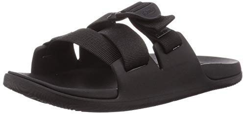 Chaco Women's CHILLOS Slide Sandal, Black, 12