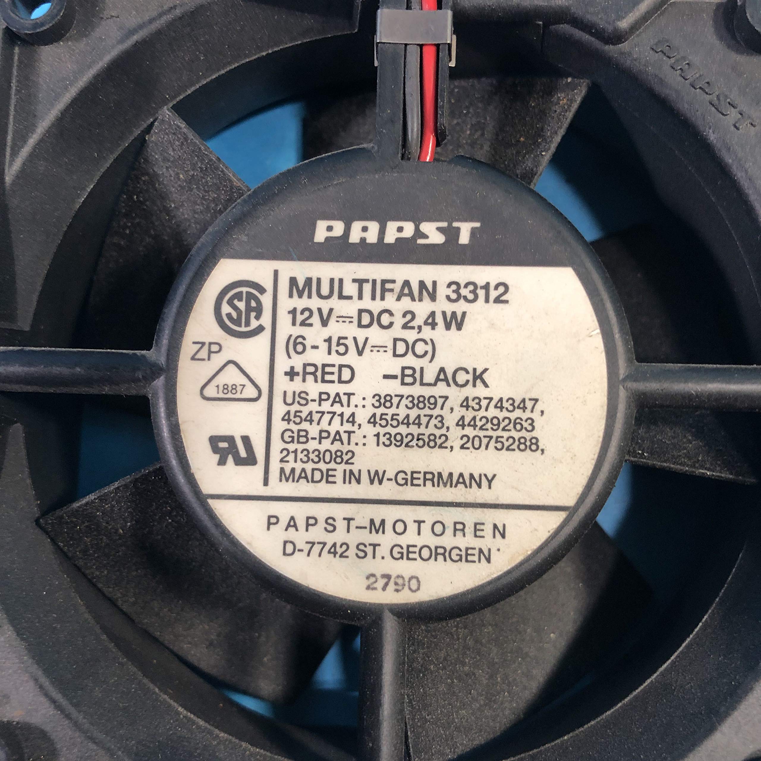 Papst 3312 Multifan Fan