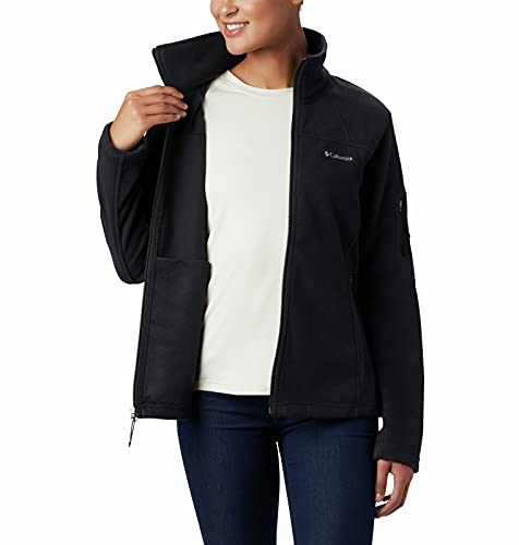 Columbia Women's Fast Trek II Jacket, Black, 2X Plus