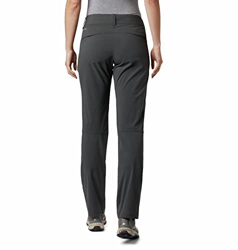 Columbia Women's Standard Saturday Trail Stretch Pant, Grill, 14 Grey