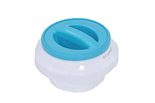 Bestway Pool Flowclear Chemical Floater with ChemGuard Protective Glove, Blue