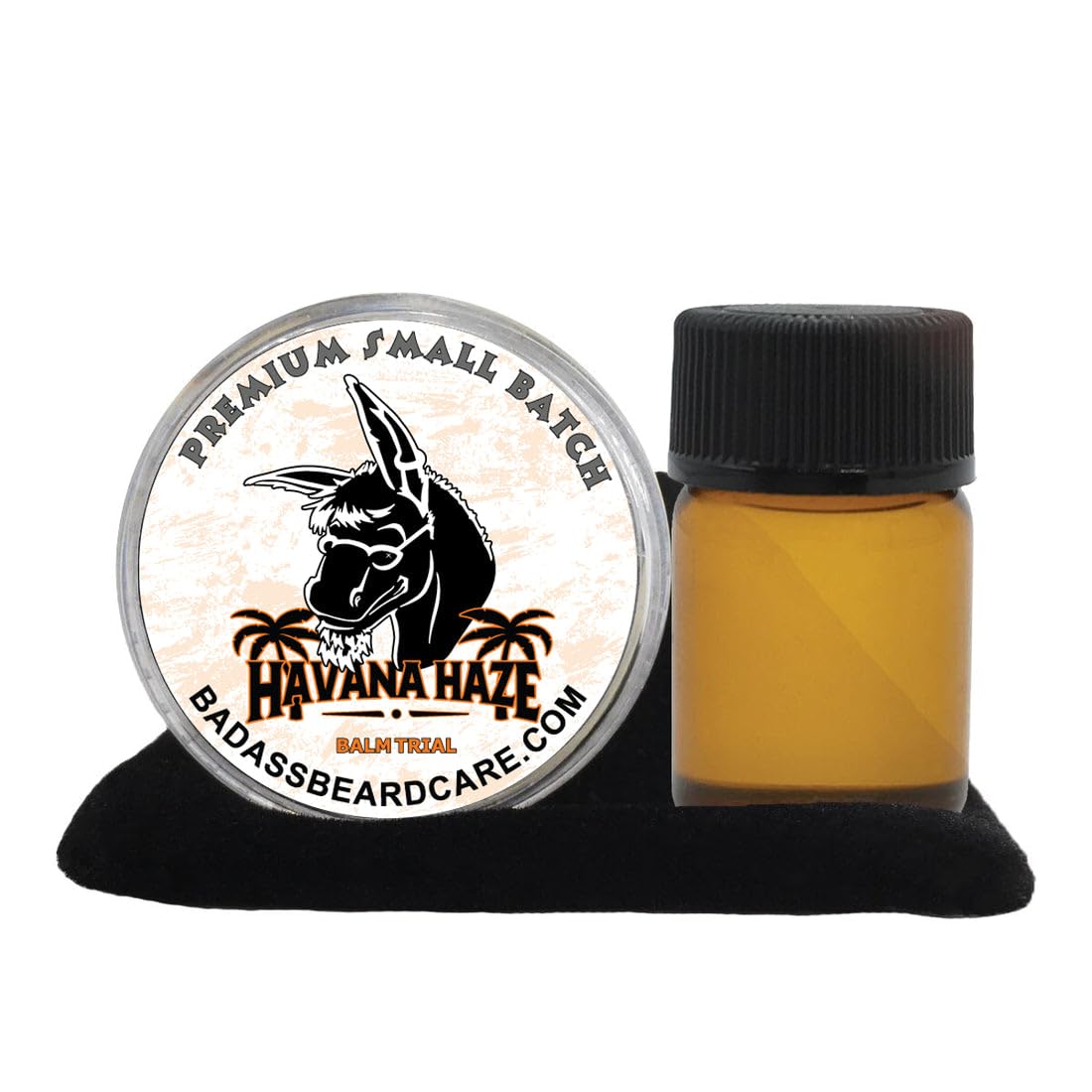 Badass Beard Care Beard Oil and Balm Trial Pack For Men - The Brewmaster Scent - Natural Ingredients, Keeps Beard and Mustache Full & Promote Healthy Growth