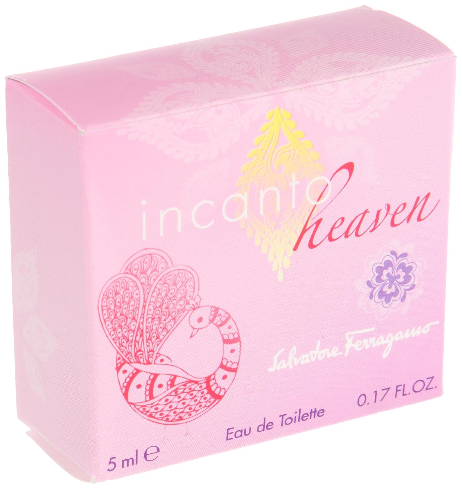 INCANTO HEAVEN by Salvatore Ferragamo for WOMEN: EDT .17 OZ MINI (note minis approximately 1-2 inches in height)