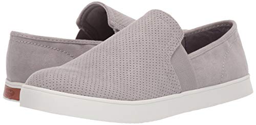 Dr. Scholl's Shoes Women's Luna Sneaker, Grey Cloud Microfiber Perforated, 8.5 US