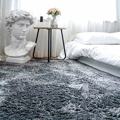 Aucuda Fluffy Drum Set Rugs, Extra Thick Drum Mat for Electric Drums, Excellent Floor Protection Rubber Backing, Soft Drum Carpet Noise Reduction, Spring for Men and Kid Drummers.