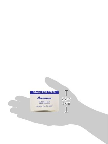 Personna Prep Double Edge Razor Blades - Model 74-0002 - Box of 100