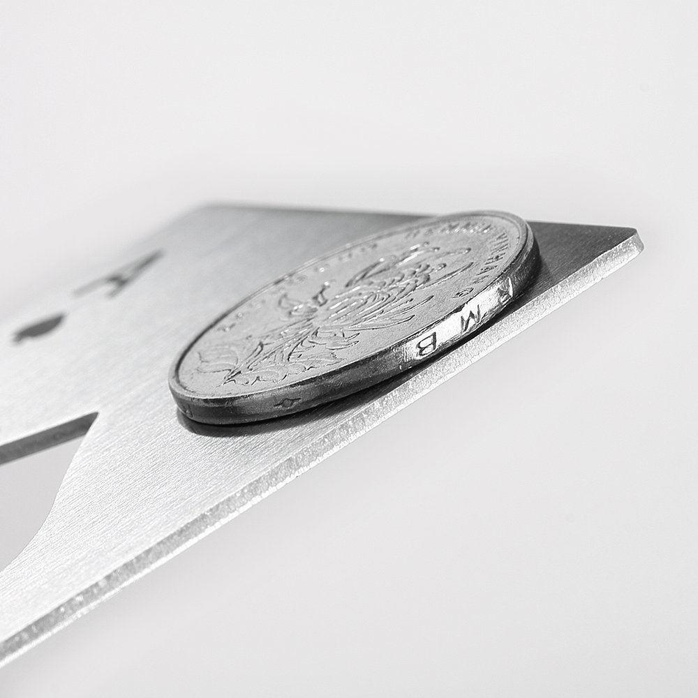 Bottle Opener,QLL 3 Pcs Stainless Steel Credit Card Size Casino Bottle Opener for Your Wallet