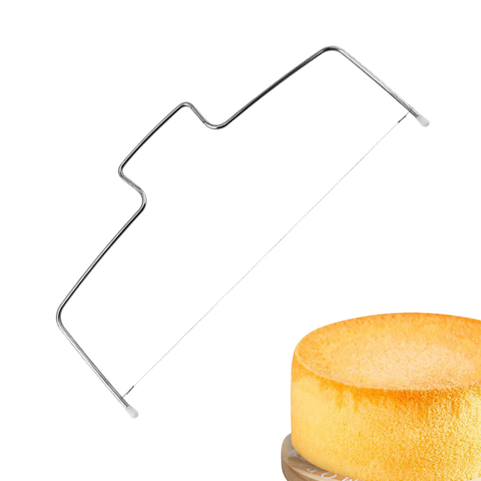 Cake Cutter Slicer Leveler,Pie Slicer Cake Divider - Stainless Steel Cake Leveler, Adjustable Cake Slicer Baking Tools for Wedding, Birthday Layer Cakes