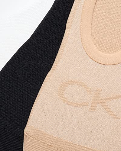 Calvin Klein Women’s Socks – Lightweight Low Liners (3 Pack), Size 4-10, Sand Assorted