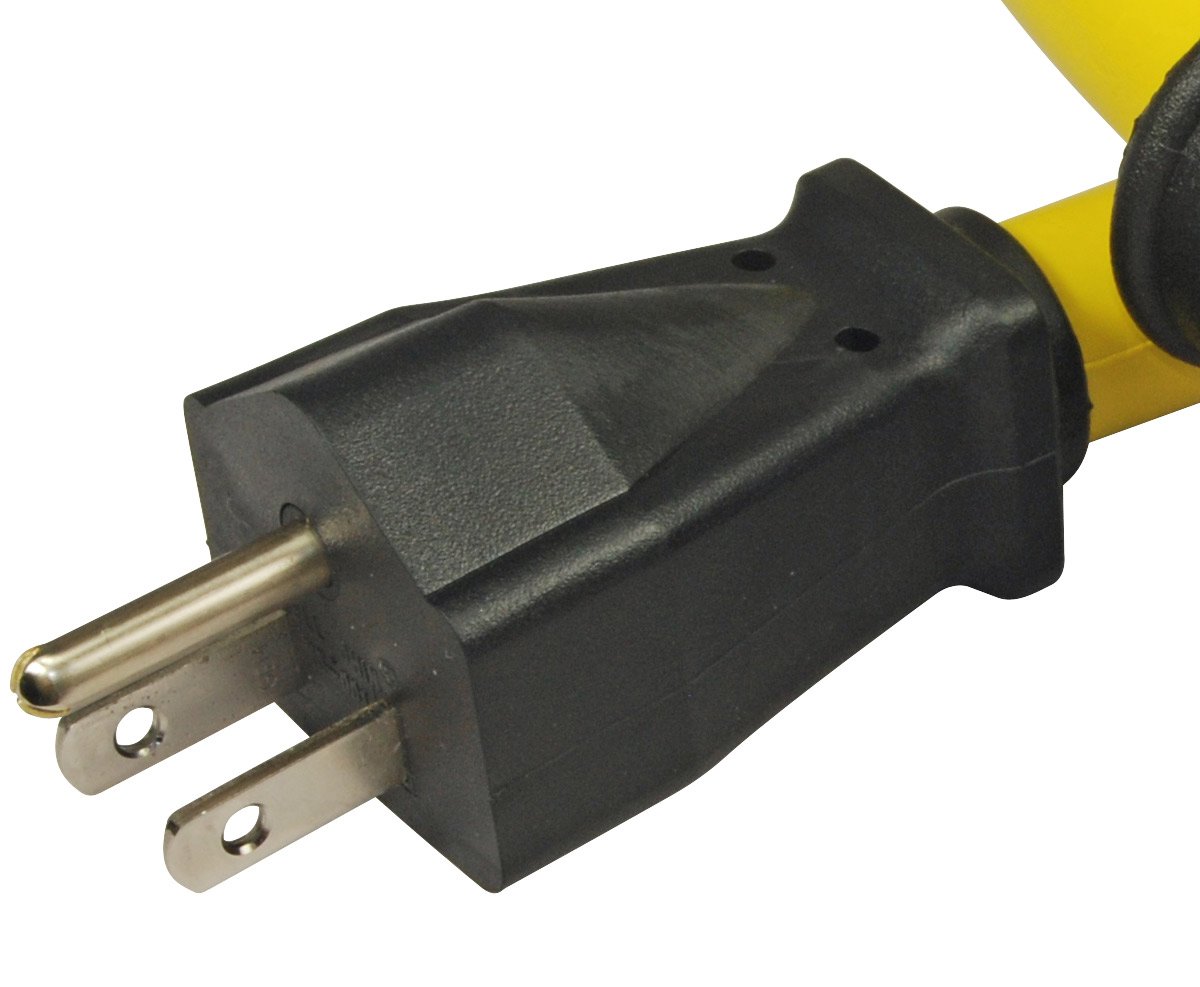 Conntek P515L530 1-Feet Generator Adapter 15-Amp U.S Plug to 30-Amp Locking Female Connector L5-30R , Yellow
