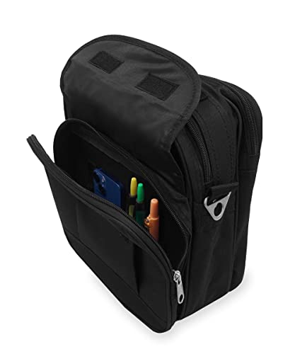 Everest Deluxe Utility Bag - Large, Black, One Size