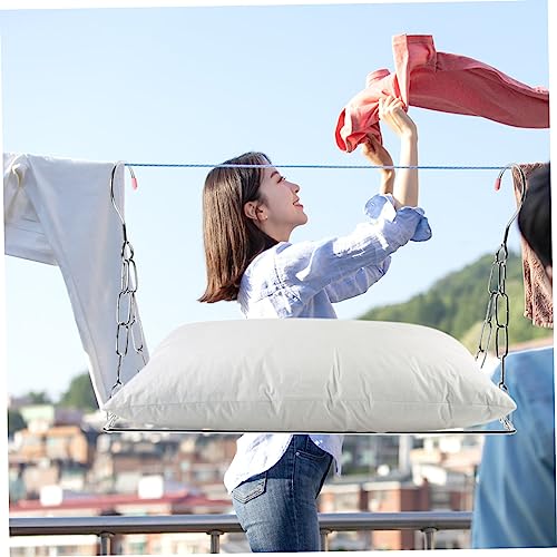 Cabilock Panties Clothes Window Drying Rack Outdoor Sock Laundry Hanging Rack Balcony Drying Rack Drying Shelf for Shoes Clothing Clothes Drying Rack Shoe Outdoor Clothes Hanger