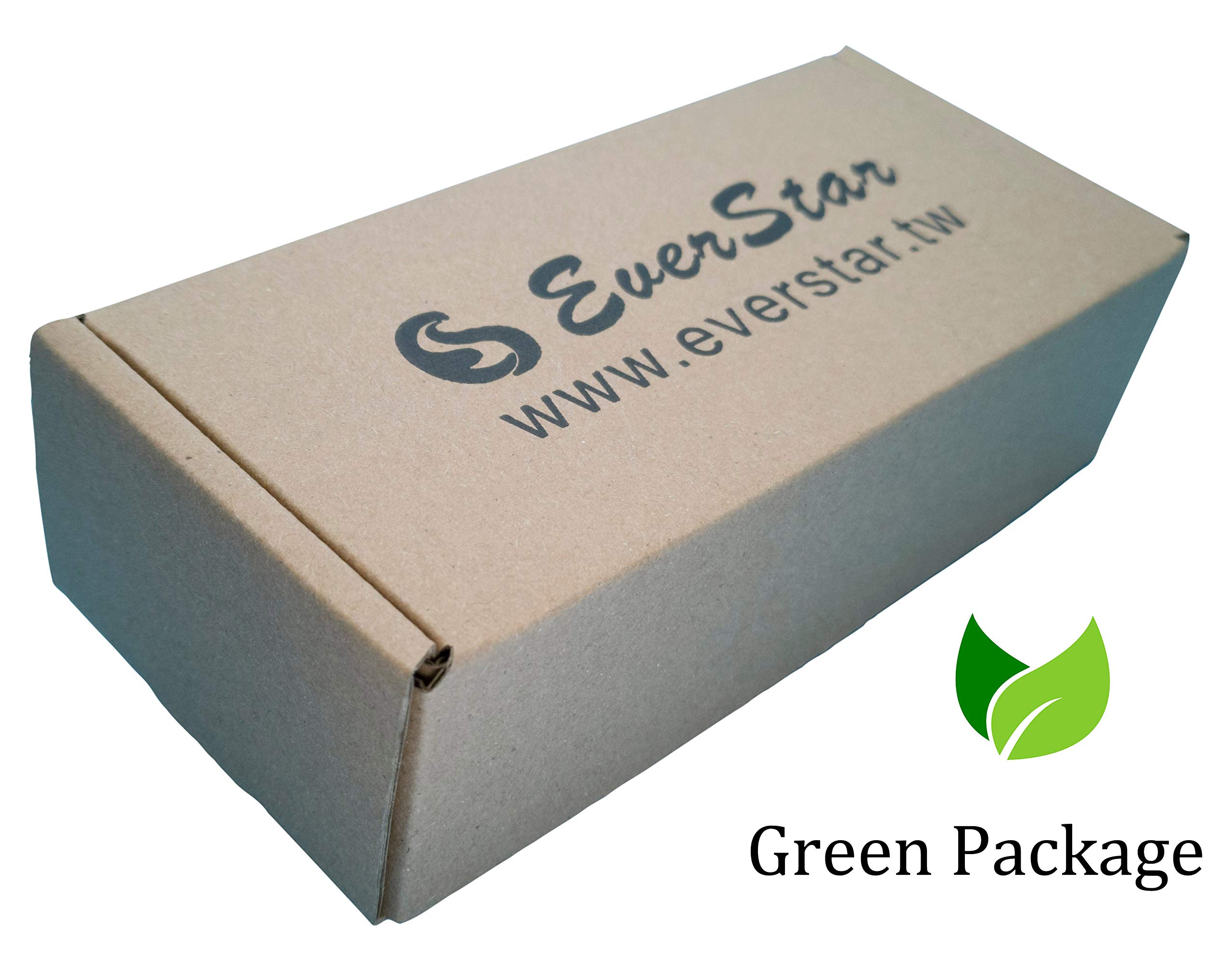 EverStar iPoE-24W24G2DW Gigabit | 9-36V DC in | 24V/1A 24W DC PoE Out | Passive Mode B Solar PoE Injector for Loco5AC,NS- EdgeRouterX,UniFi AC Lite,RP-5AC-G2, Force180/200/300 | Black