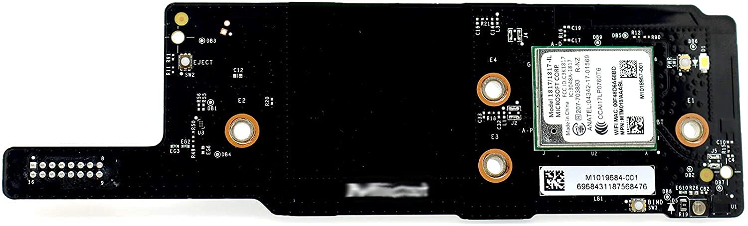 Hallwayee ON/Off Eject Power Button Switch Replacement for Xbox One Slim Console 1681 M1019684-001 X948682-001