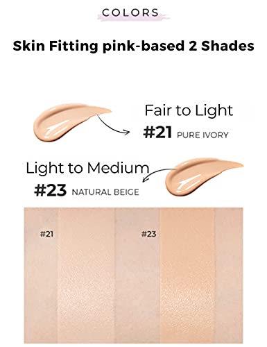 SELFBEAUTY UNICONIC Moisturizing Cushion Foundation 15g #21. Pure Ivory | Foundation Makeup | Compact Face Makeup Concealer | Face Compact Makeup Foundation (#21. Pure Ivory)