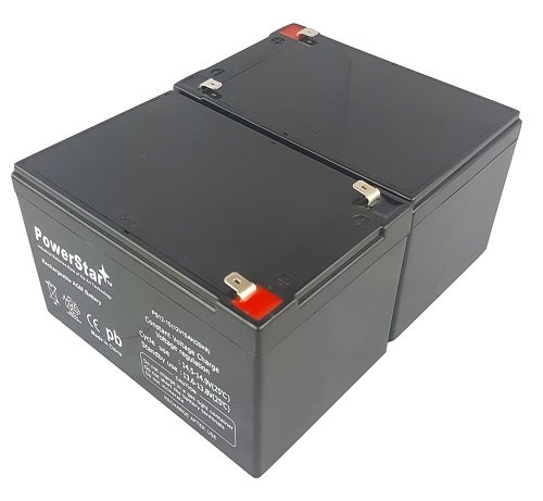PowerStar® 12V 15AH SLA Battery Replaces cb12-12 np12-12 bp12-12 es12-12 ub12120-2PK