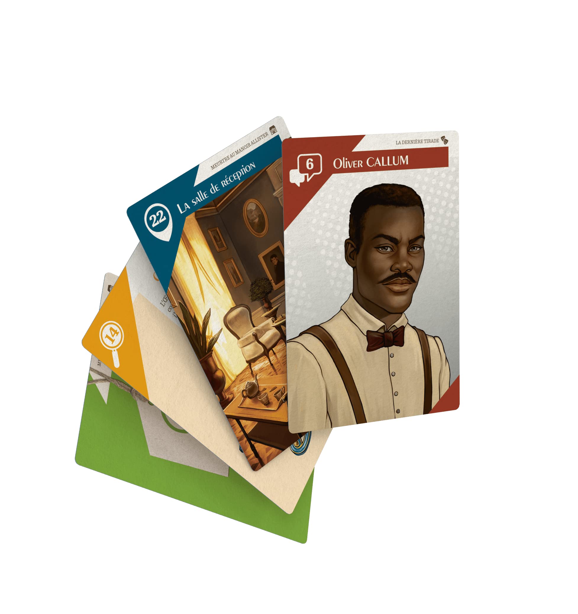 Suspects | Murder Mystery Game | 3 Cases to Solve | 1 to 6 Players | 60 Minutes