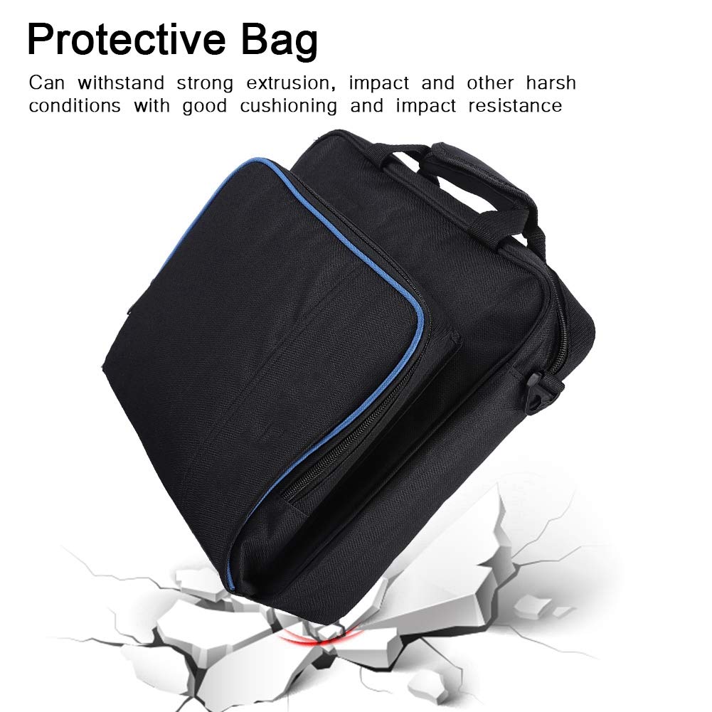 Protective Bag for PS4 Slim Portable Protective Bag Anti-Shock Dustproof Case Carrying Bag Travel Handbag for PlayStation4 PS4 Slim