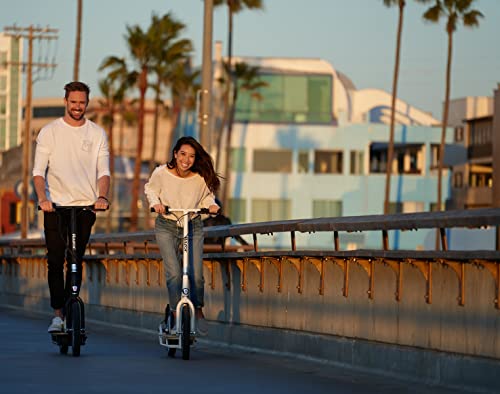 EcoSmart SUP Electric Scooter β 16" Air-Filled Tires, Wide Bamboo Deck, 350w High-Torque Hub-Driven Motor, Up to 15.5 mph & 15.5 Miles Range, Rear-Wheel Drive