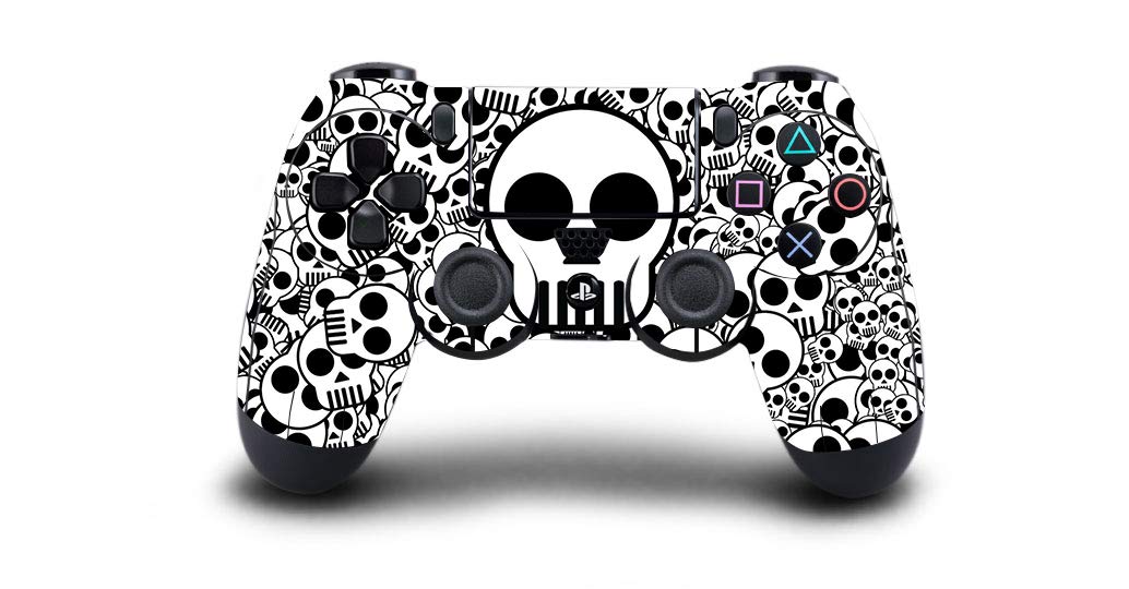 FOTTCZ [3PCS] Whole Body Vinyl Sticker Decal Cover Skin for PS4 Controller - 3pcs. Comb D