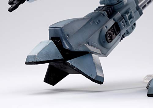 Hiya Toys Robocop: Battle Damaged ED-209 1:18 Scale Action Figure, Multicolor